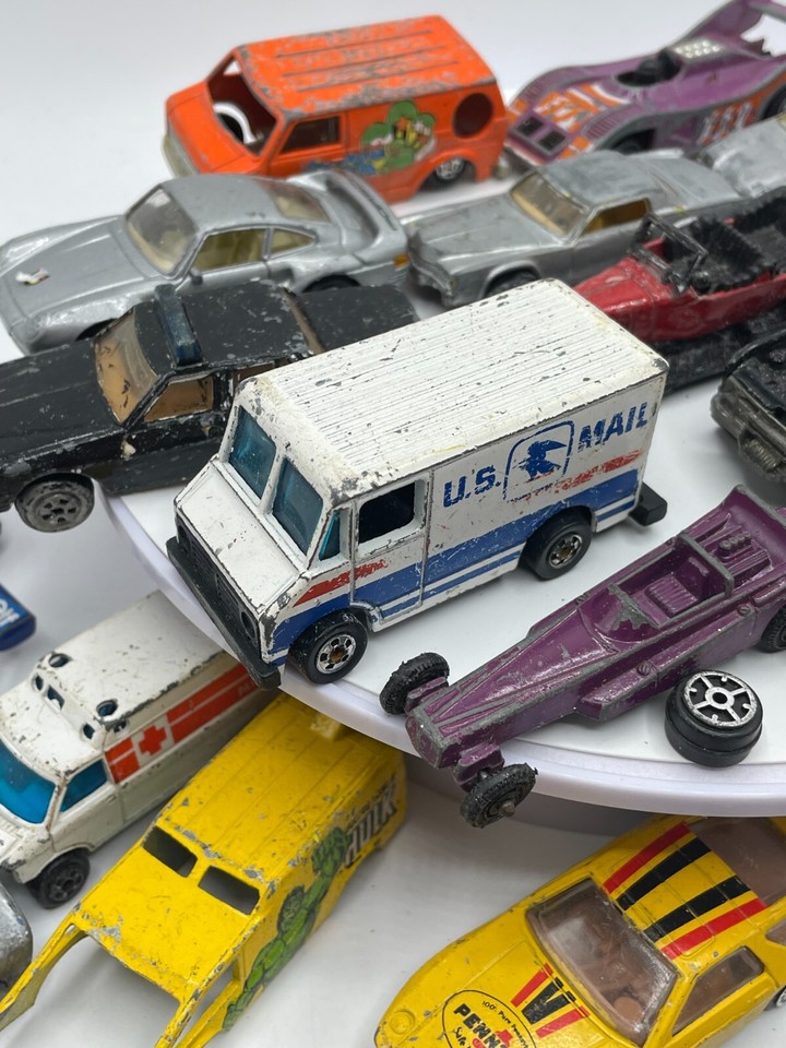 Hot Wheels Matchbox Maisto Tootsietoy Ertl Lot Used Loose Assorted ...