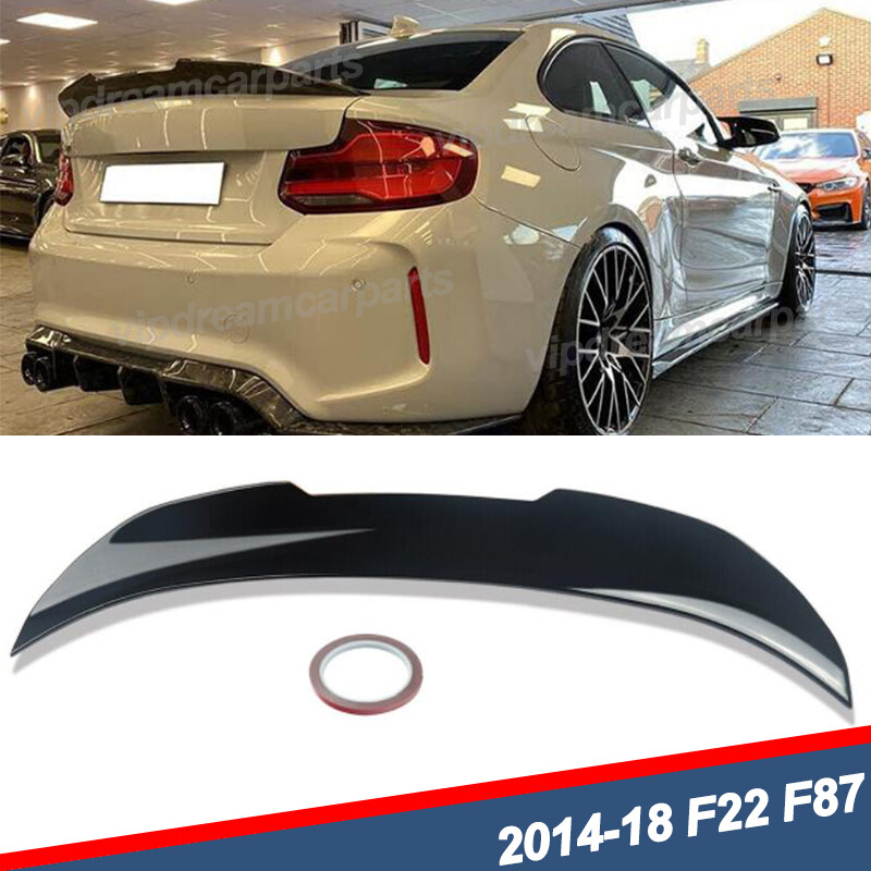 Duck Bill Rear Trunk Spoiler For BMW 2 Series F22 F87 M2 Coupe PSM ...