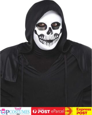 Skull Skeleton Mask Day Of Dead Horror Scary Halloween Costume ...