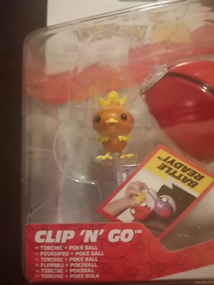 Pokemon Battle Action Figure CLIP 'N' GO TORCHIC POKEBALL | eBay