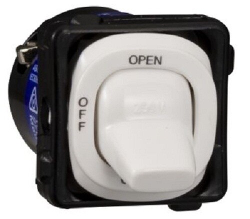 Clipsal 30-SERIES SWITCH MECHANISM 10A 250V 3-Position, Open/Off/Close ...