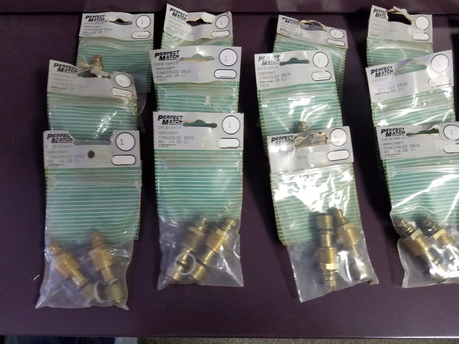 Harcraft concealed deck faucet stems One (1) Pair | eBay