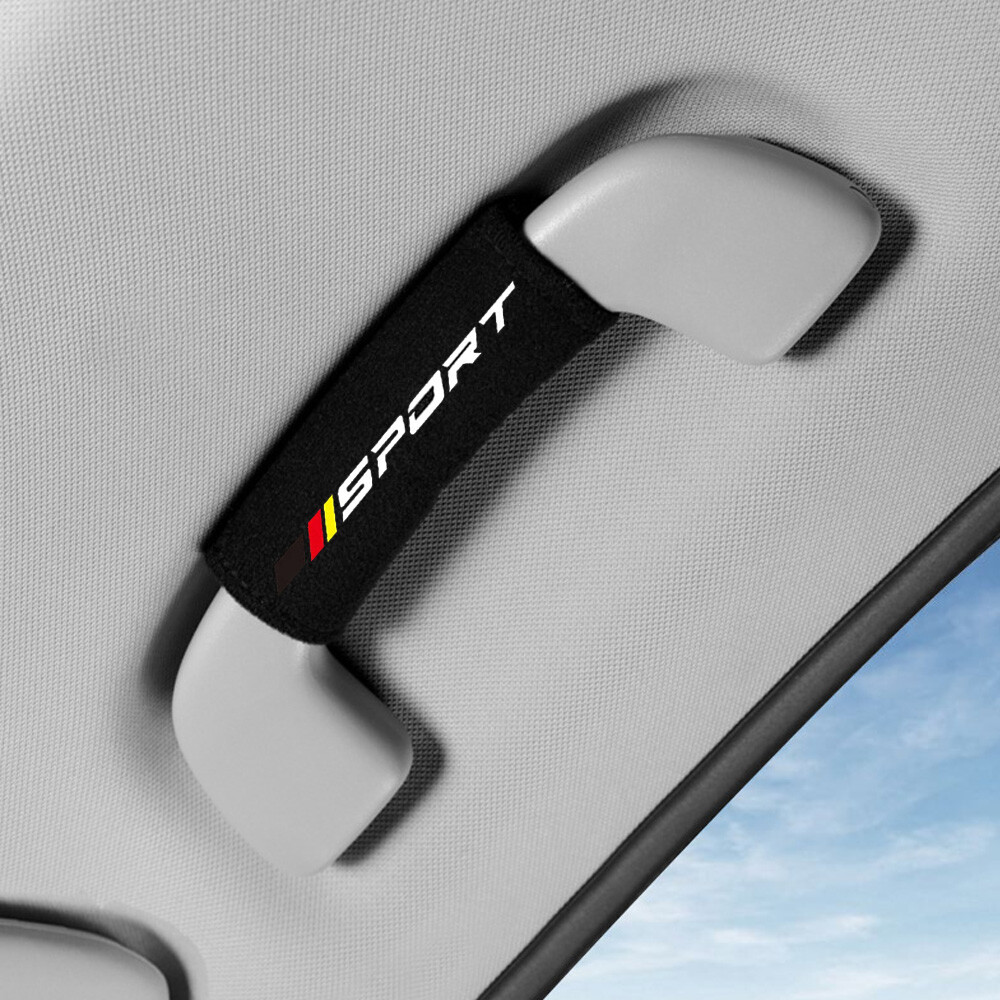 4x Universal Car Roof Handle Armrest Protective Cover Auto Interior ...