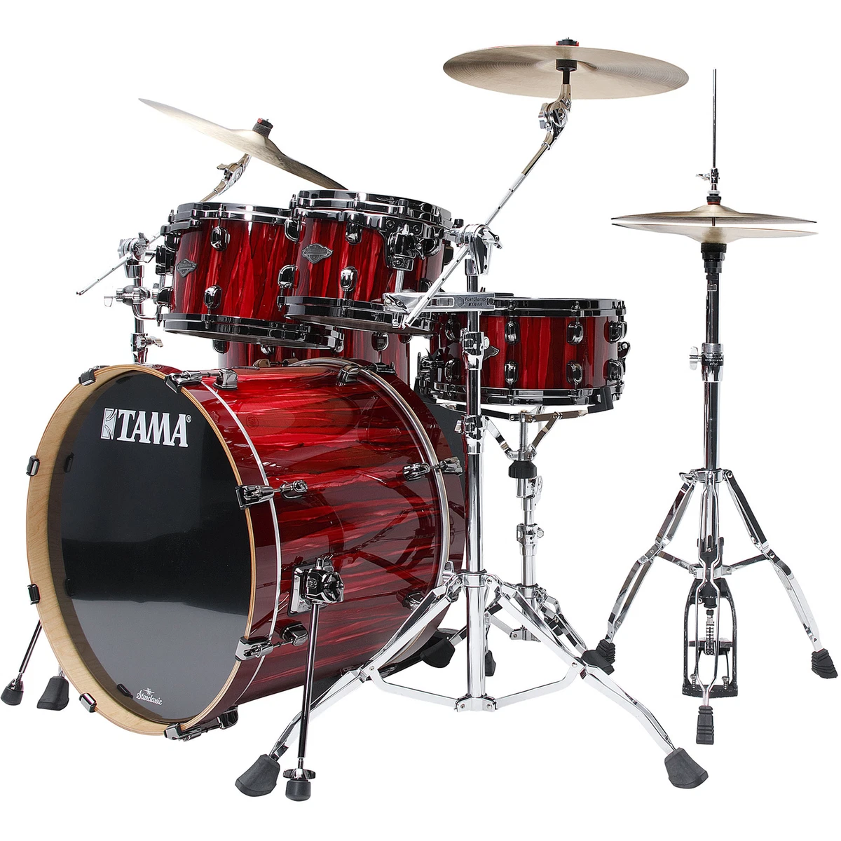 Tama Drum Set Red