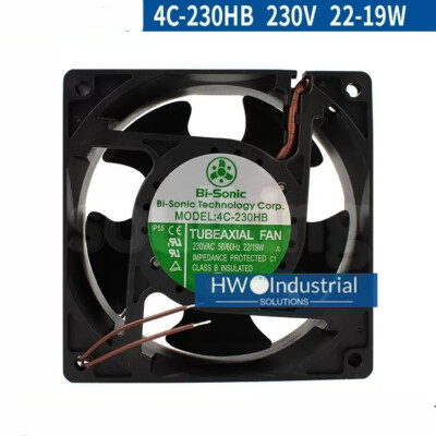 Bi-Sonic 4C-230HB 12038 230V 22/19W 12CM Cabinet Distribution Box ...