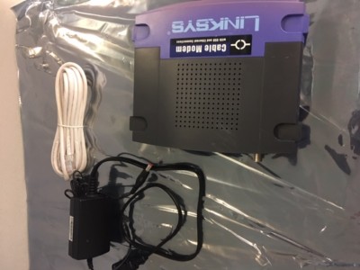 LINKSYS Etherfast Cable Modem with USB & Ethernet, BEFCMU10 VER 4 | eBay