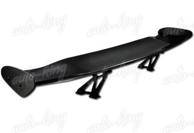 UNIVERSAL DRAGON-2 STYLE REAL CARBON FIBER REAR TRUNK GT SPOILER WING ...