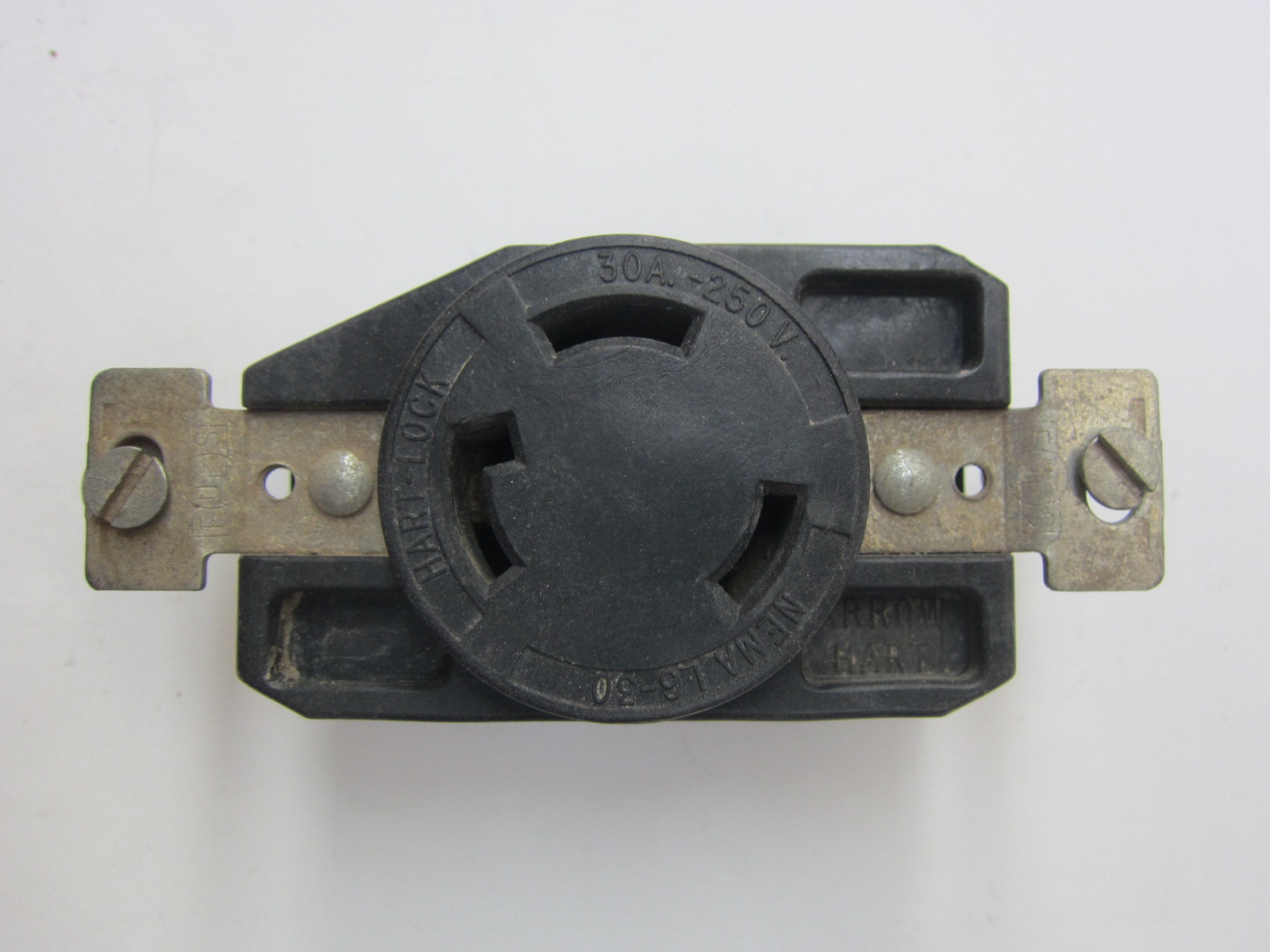 AH Arrow Hart 6340 30A 250V Hubbell 2620 Style Hart-Lock Receptacle L6 ...