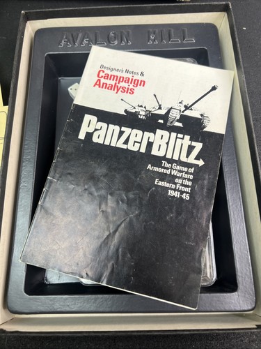 VINTAGE PANZER BLITZ Avalon Hill Board Game 1970 | eBay