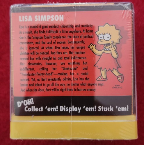 SIMPSONS 3D PUZZLE BALL IN CASE LISA SIMPSON NO 4 COLLECTABLE 2007 *NEW ...