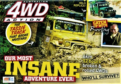 AUSTRALIAN 4WD ACTION TASSIE Track Our Most INSANE Adventure Ever DVD ...