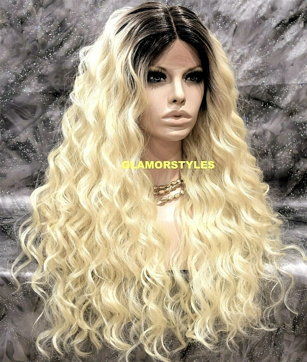 Ombre Hair Brown To Bleach Blonde