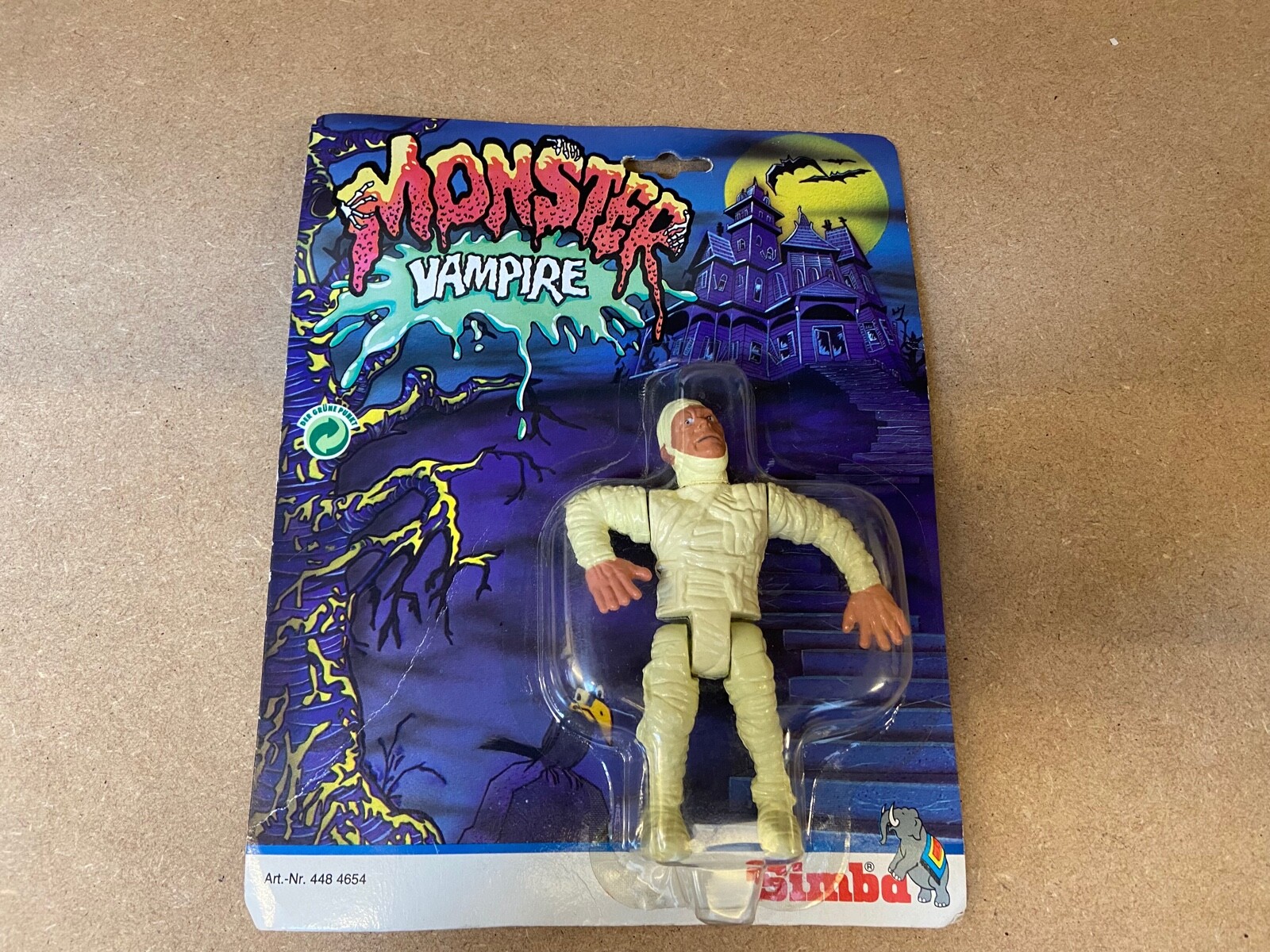 SIMBA TOYS MONSTER VAMPIRE BLOODY MUMMY 1990 MOC VINTAGE ACTION FIGURE ...
