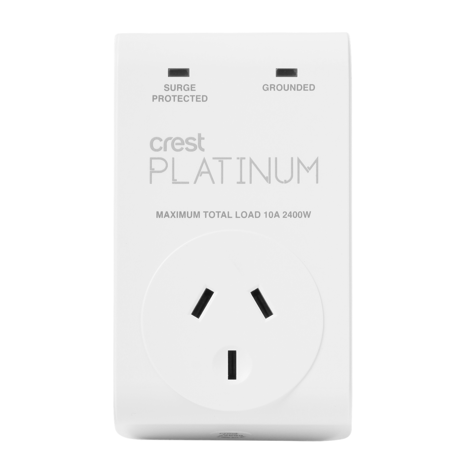 Crest SINGLE SOCKET DEVICE PROTECTOR Clean Power Noise Filtration ...