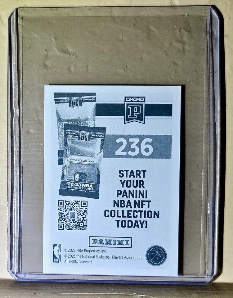 2023-24 RJ Barrett Panini NBA Basketball #236 Sticker New York Knicks ...