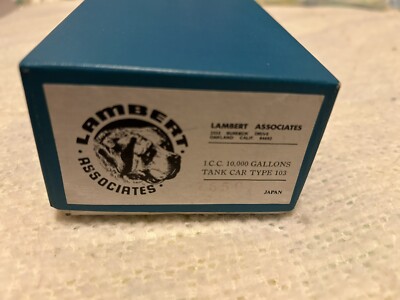 Lambert and Associates HO brass 10,000 tank car I.C.C. Type 103 | eBay