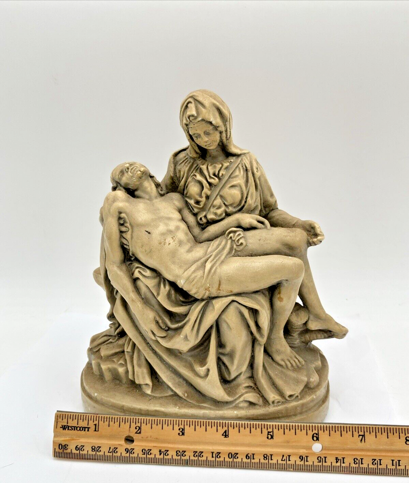La Pieta by Michelangelo Museum Grade Fine Art Replica Statue Marwal ...