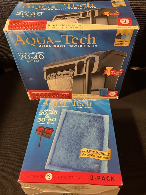 AQUA-Tech Power Aquarium Filter for 20 to 40 Gallon Aquariums for sale ...