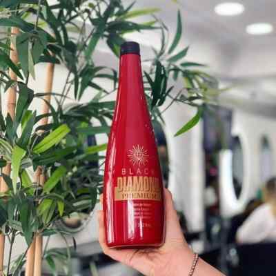 Black Diamond protein Hair Straightening Cream - Formaldehyde-Free 1000 ...