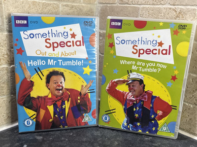 BBC Something Special Mr Tumble Hello & Where Are You Dvd's Justin ...