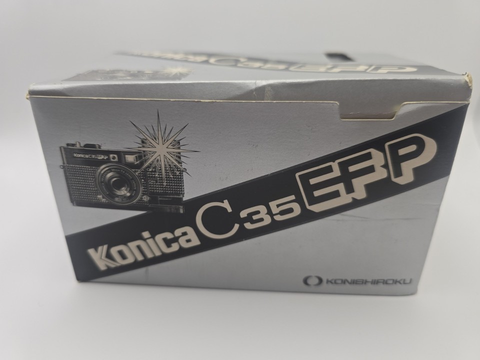 Vintage Konica C35 EFP 35mm Film Camera – Boxed with Manual & Receipt | eBay UK