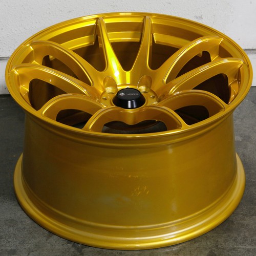 4-New 17" Vors TR4 Wheels 17x8/17x9 5x120 35/30 Candy Gold Rims 73.1 | eBay