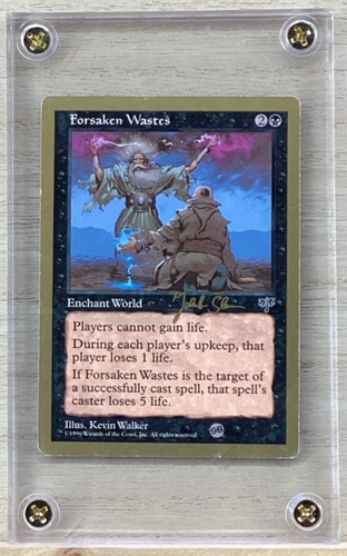 1997 MTG Card - FORSAKEN WASTES - Seattle World Championship | eBay