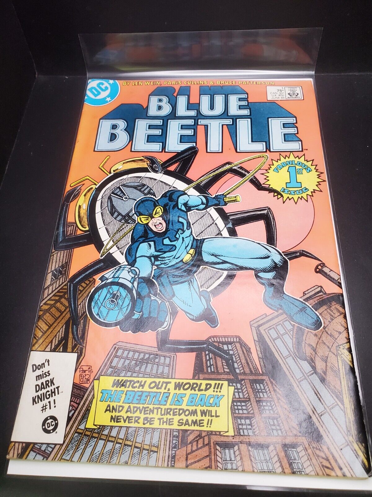 Blue Beetle #1 1986 DC Comics 1st appearance of Conrad Carapax | eBay