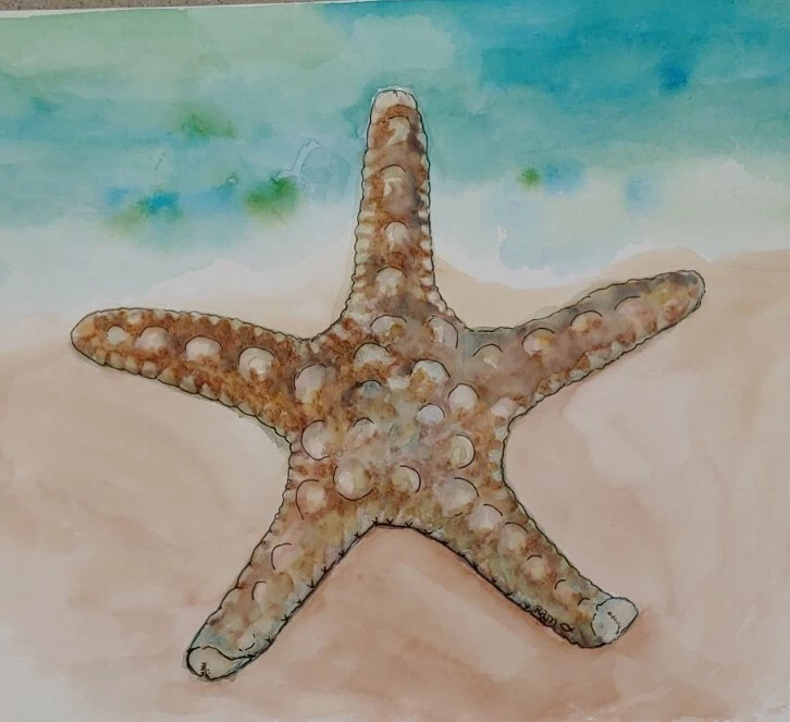 Starfish Painting