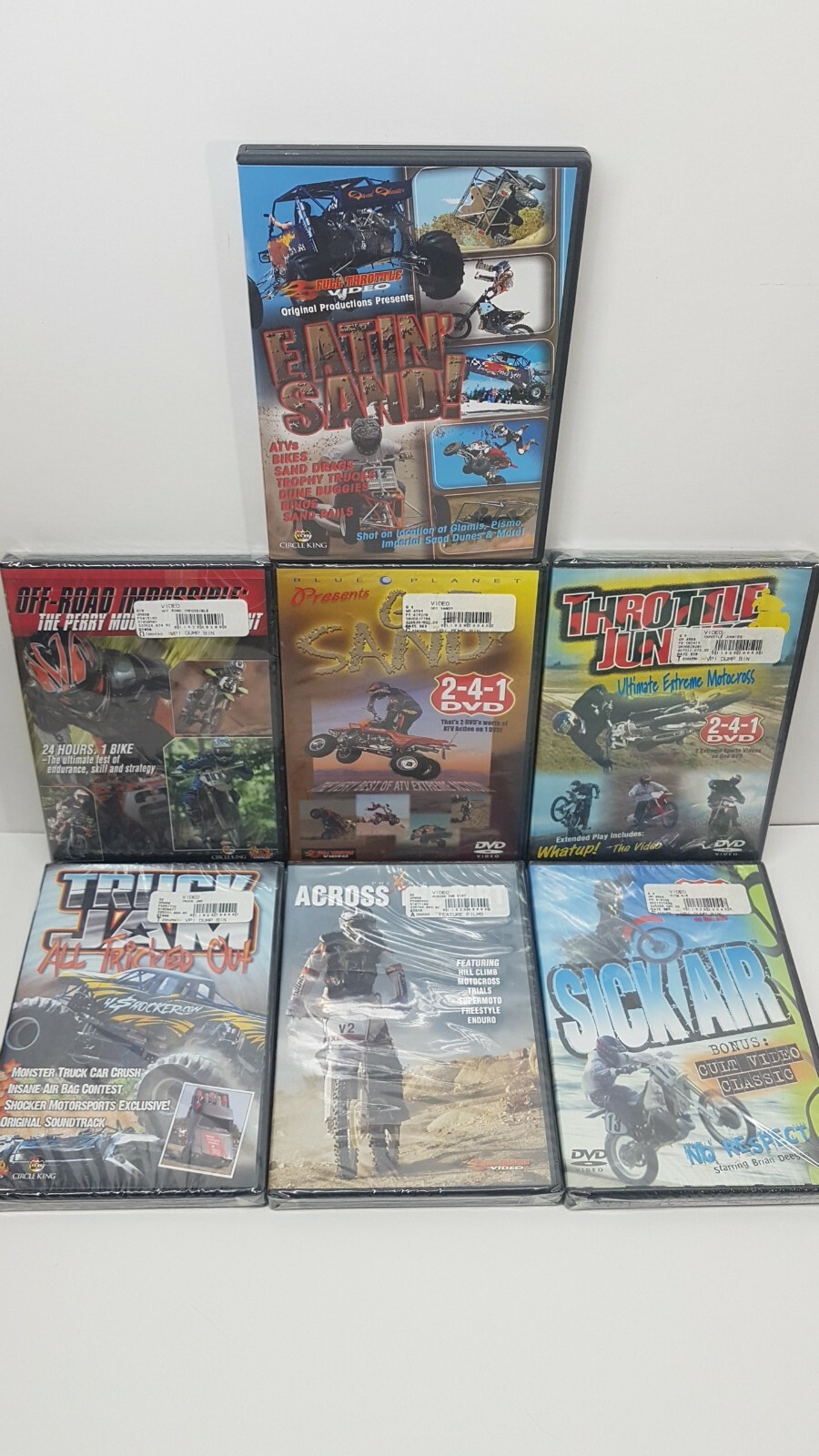 Lot Of ATV Dirt Bike And Monster Truck DVDs | eBay