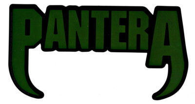 Pantera Logo Sticker Decal Thrash Heavy Metal Rock n Roll | eBay