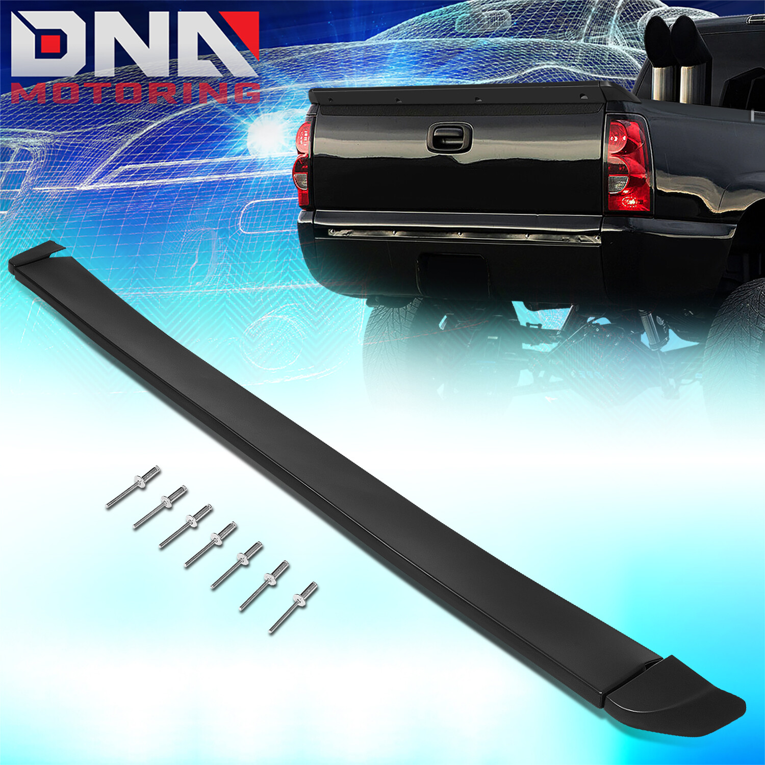 For 1999-2007 Silverado Sierra Fleetside 3-Pc Intimidator Tailgate ...