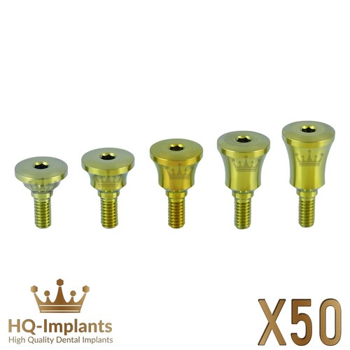 Q50 Wide Concave Healing Cap Medical Dental Supplies Int Hex Titanium ...