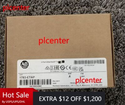 New Allen Bradley 1783-ETAP SER A Embedded Switch 3 Port Ethernet/IP ...