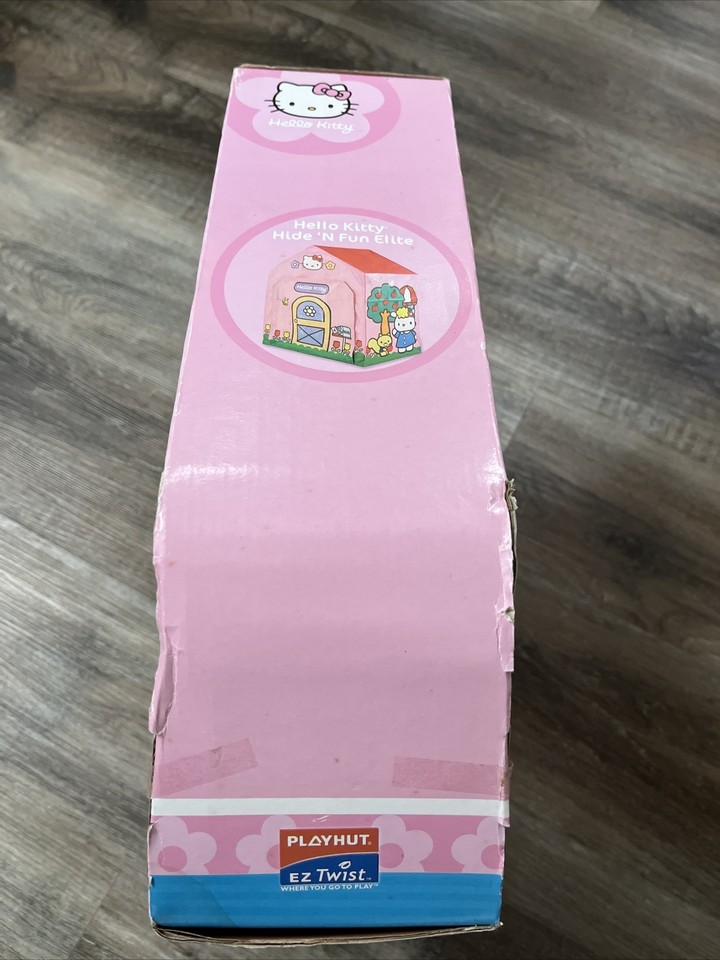 HELLO KITTY HIDE 'N FUN ELITE PLAY TENT BY PLAYHUT SANRIO 2008 | eBay