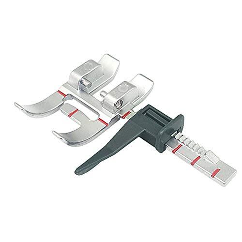 YEQIN Snap On Adjustable Guide Ruler Presser Foot for Pfaff Sewing ...