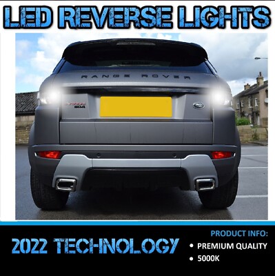 PREMIUM White LED XENON Reverse Light Bulbs Upgrade for Range Rover ...