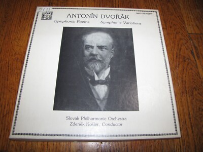 ANTONIN DVORAK - SYMPHONIC POEMS / VARIATIONS - MHS 837011W 3 LP BOX ...