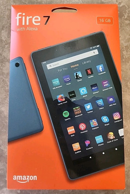 🔥 Amazon Fire 7 (9th Gen) M8S26G 16GB Wi-Fi Alexa 7'' Tablet - Twilight ...