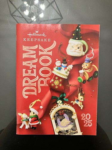 NEW 2025 HALLMARK KEEPSAKE ORNAMENTS DREAM BOOK WITH WISH LIST BRAND ...