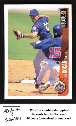 1996 Collector's Choice Tim Bogar #619 New York Mets | eBay