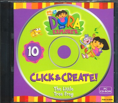 546A NEW SEALED DORA THE EXPLORER THE LITTLE TREE FROG (CD) | eBay ...