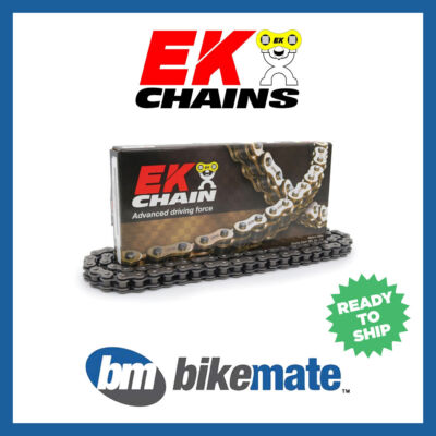 EK Motorcycle Chain - Made in Japan - SRX QX-Ring Grey 530 / 122L ...