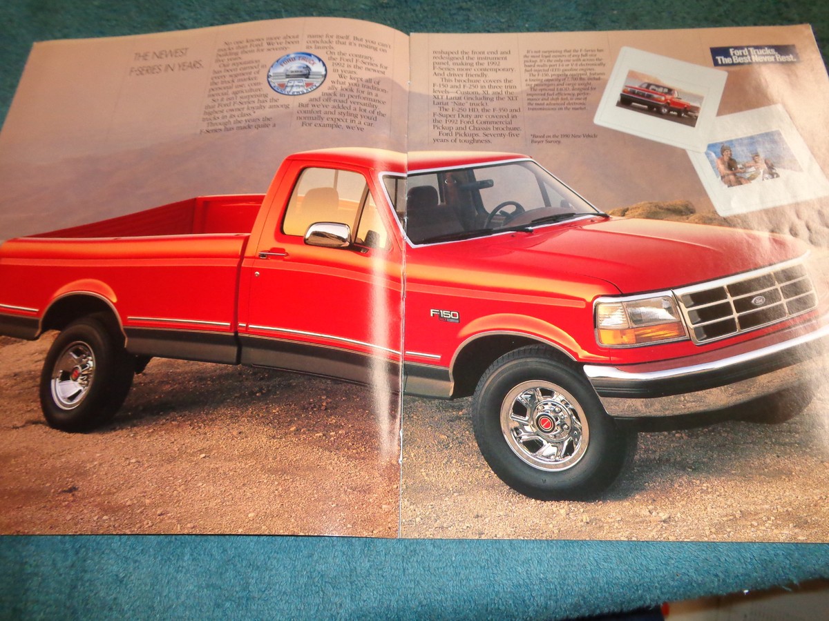 1992 Ford Truck Brochure