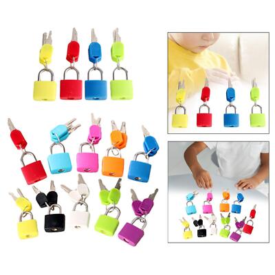 Kids Learning Locks Montessori Material Color Matching Lock Set with ...