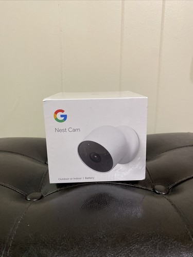 Google Nest Cam Indoor/Outdoor Surveillance Camera - Snow, Pack of 1 | eBay