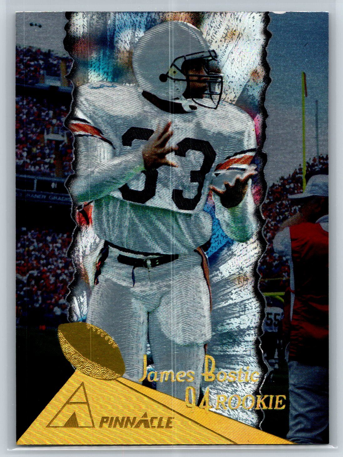1994 Pinnacle James Bostic Rookie Trophy Collection Parallel Rams RC #196 | eBay