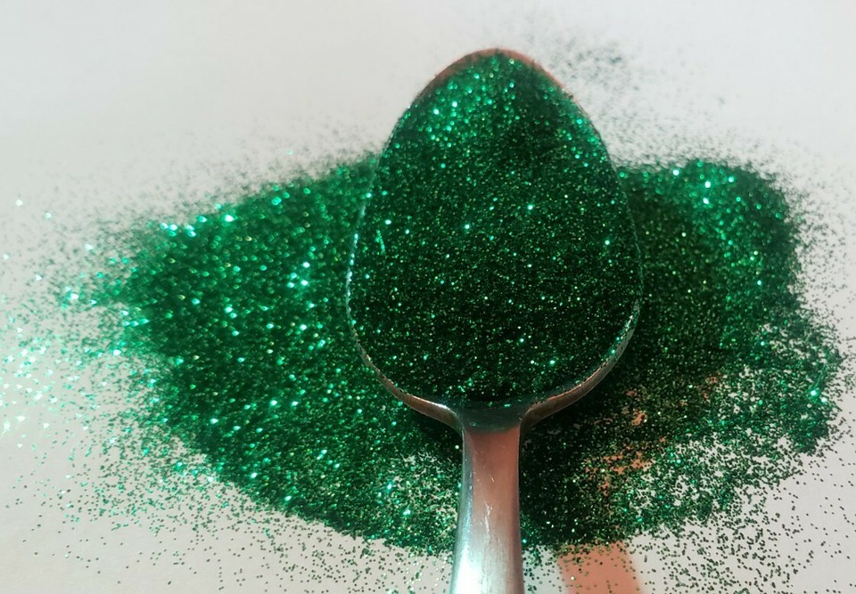 1/2 Pound Premium Emerald Green .008" Metal Flake Metallic Auto Paint ...