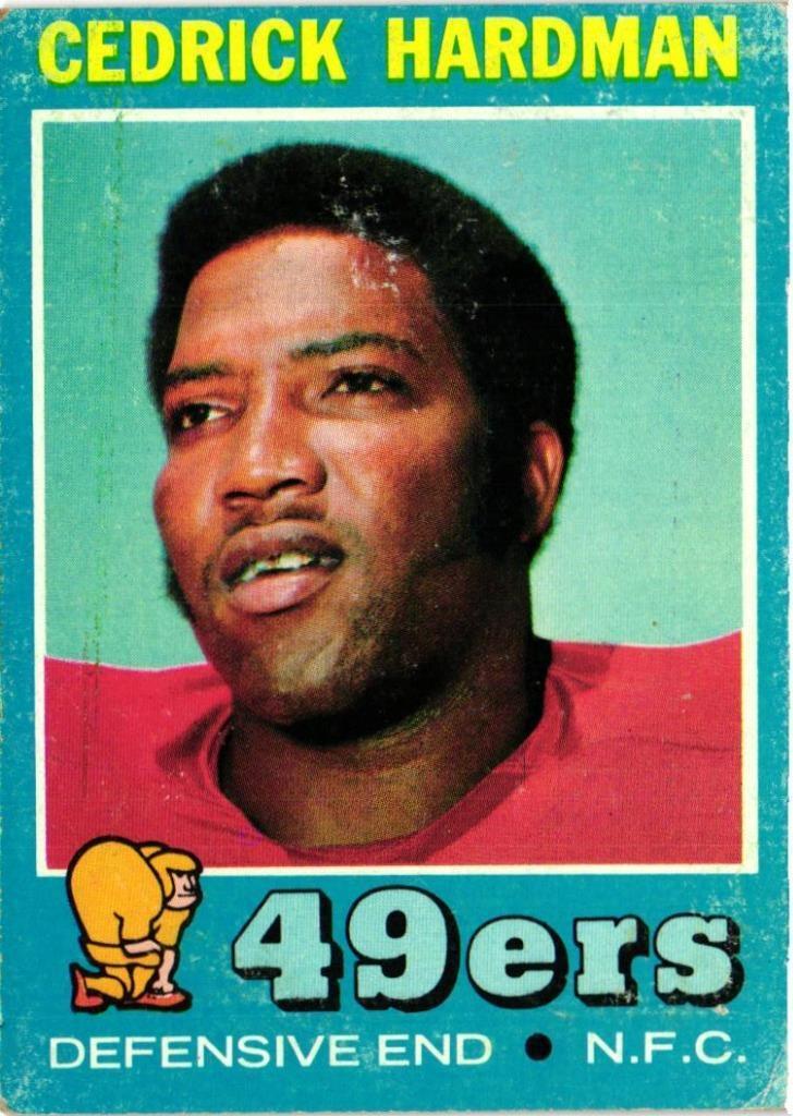 CEDRICK HARDMAN 1971 Topps FB #149 FREE SHIP 50% OFF B1001R3S21P25 | eBay
