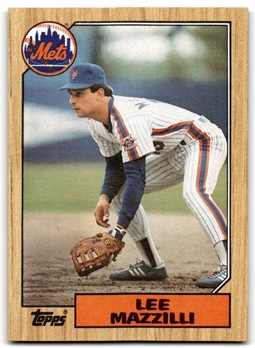 1987 Topps Lee Mazzilli a New York Mets #198 | eBay
